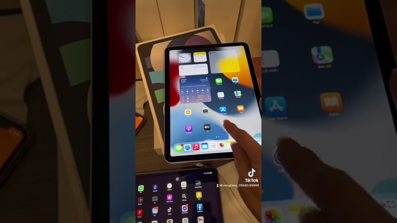 IPad Air 4 fullbox ngon 9-10tr - YouTube