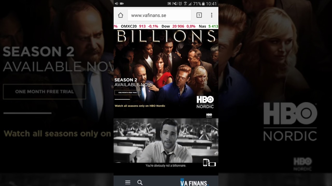 HBO Nordic - Mobile Interscroller - YouTube