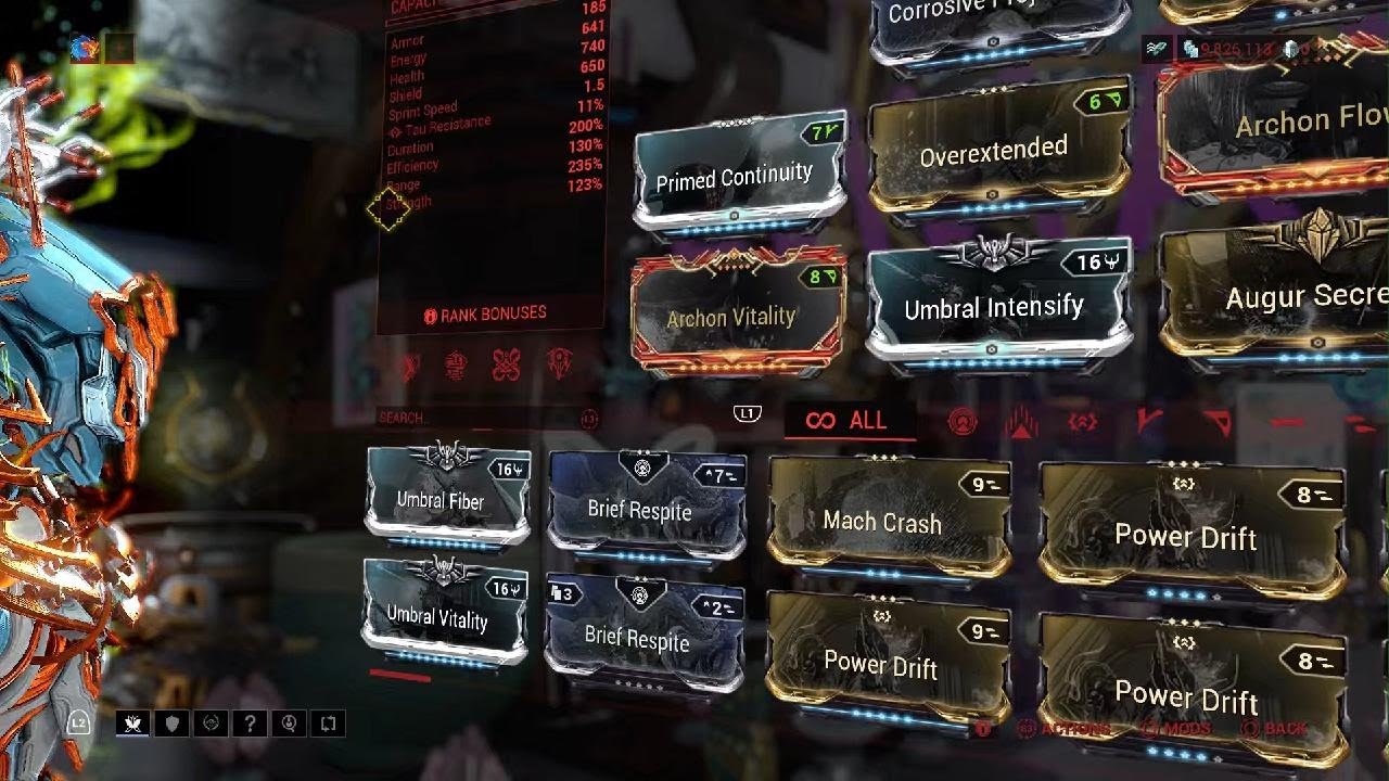 Warframe-GAUSS PRIME BUILD+OCUCOR REBUILD - YouTube