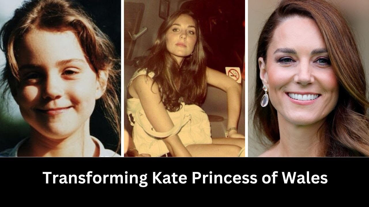 Kate Middleton: Then and Now becomes Catherine Princess of Wales - YouTube