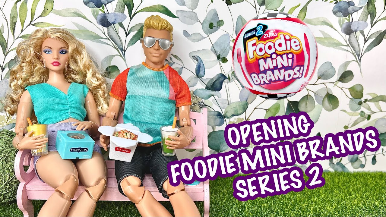 UNBOXING Foodie Mini Brands Series 2 - YouTube