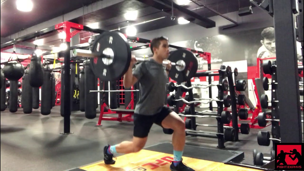 Barbell Split Squat - YouTube