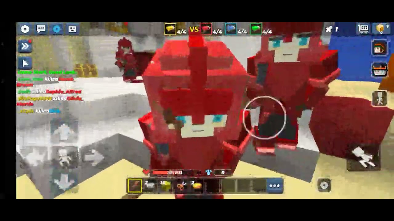 bed wars gameplay 1vs4 - YouTube