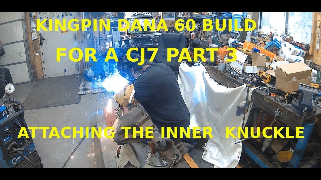 Kingping Dana 60 build for a CJ Part 3 Welding on the inner C - YouTube