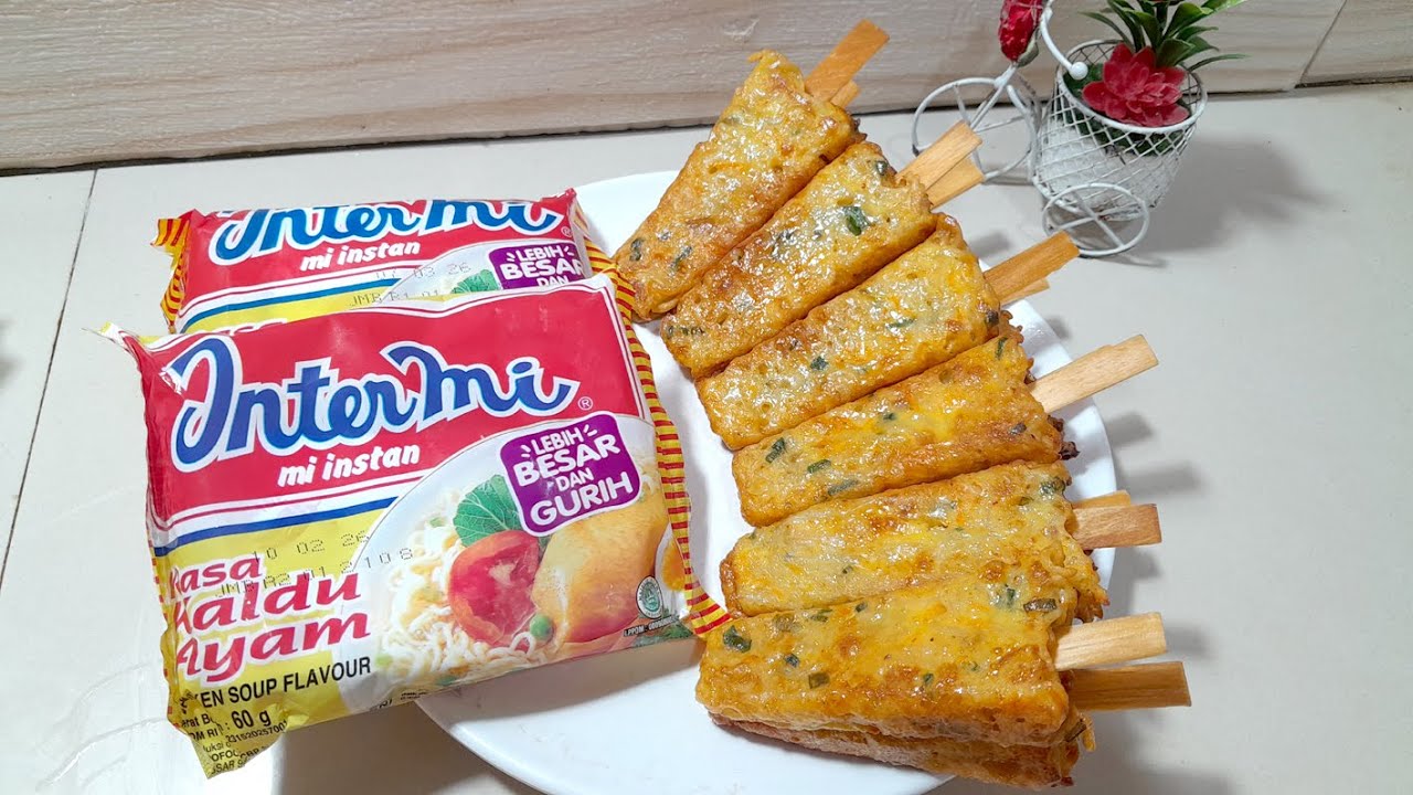 JAJANAN UNIK DARI MIE GORENG INSTANT - STIK MIE GORENG ide jualan modal ...