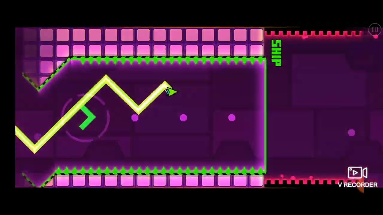 playing gd on mobile full gameplay - YouTube