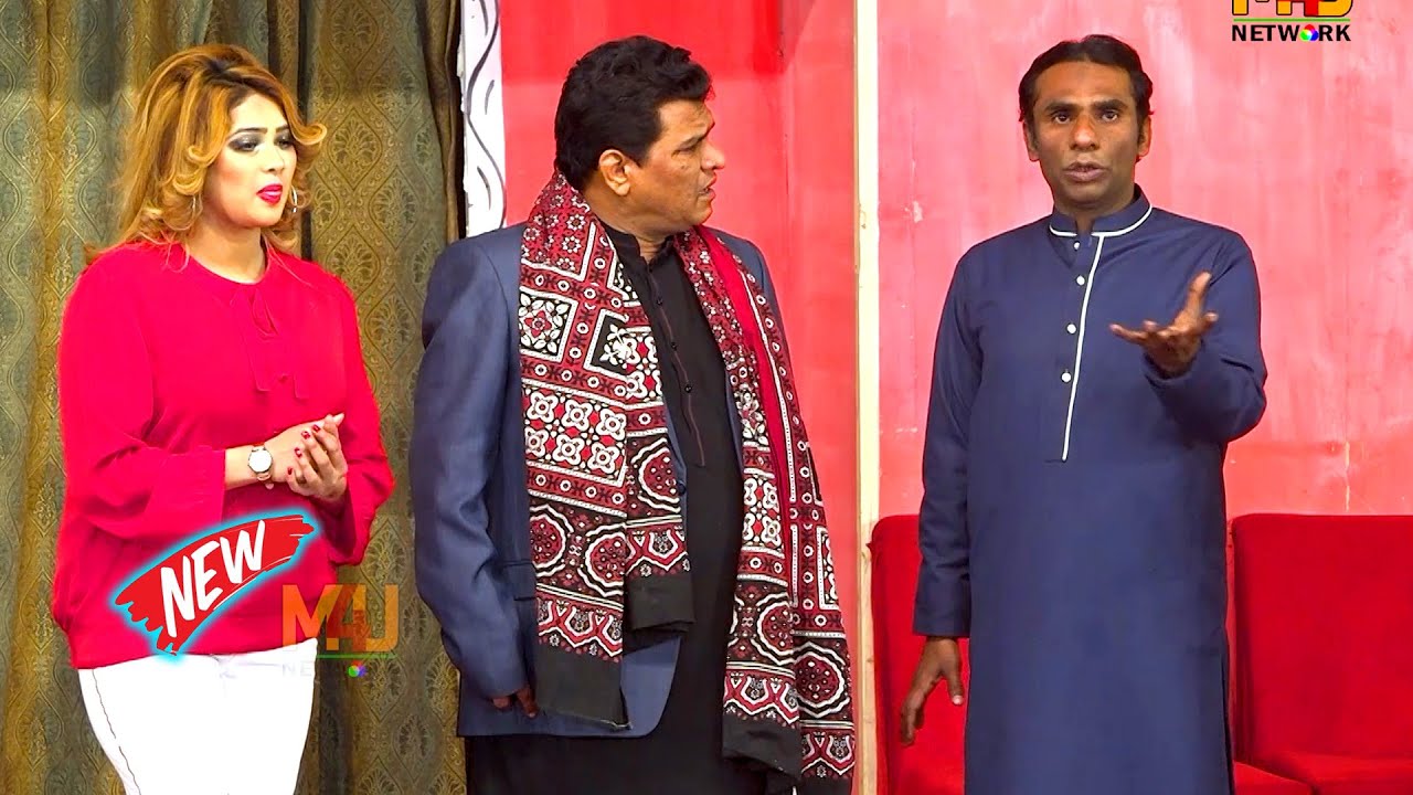 Azeem Vicky and Silk | Nawaz Anjum New Stage Drama Kuri Hassdi Ae ...