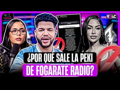 LA PEKI DA PRIMERAS DECLARACIONES TRAS SU SALIDA DE FOGARATE RADIO “CAUSA PREOCUPACION SU SALIDA”