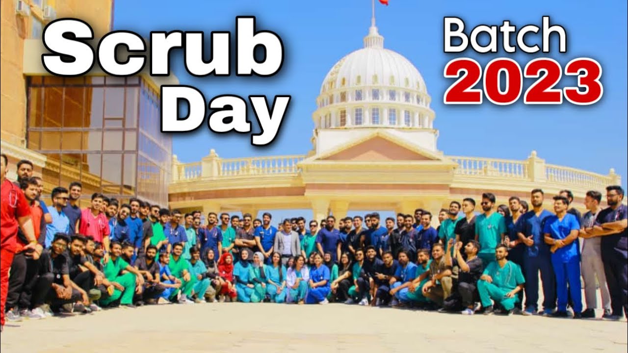 SCRUB DAY OF OUR SENIORS ♥️👨‍⚕️|| IMU BATCH 2023 - YouTube