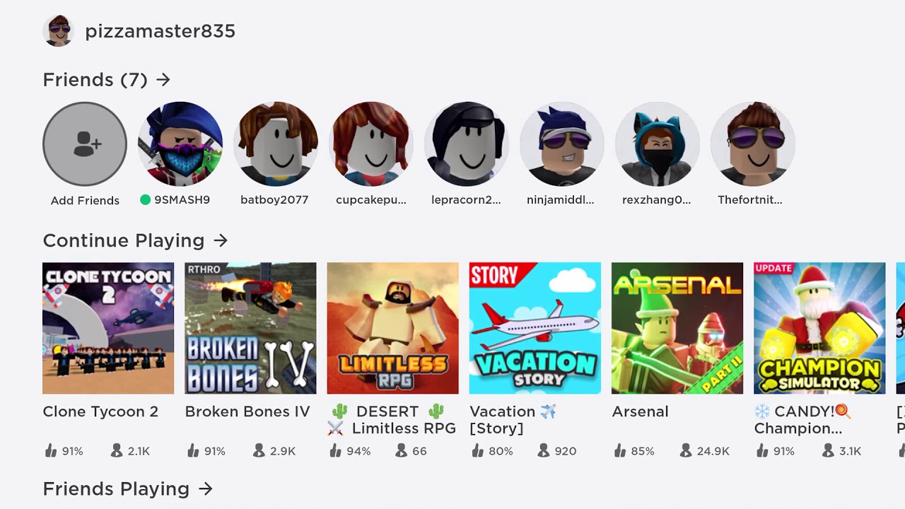 Playing with a friend on roblox - YouTube