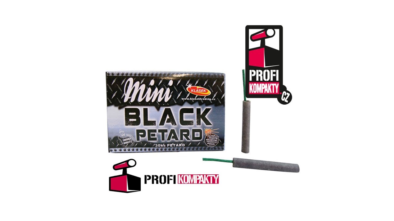 Petardy MINI BLACK PETARD 40ks - YouTube