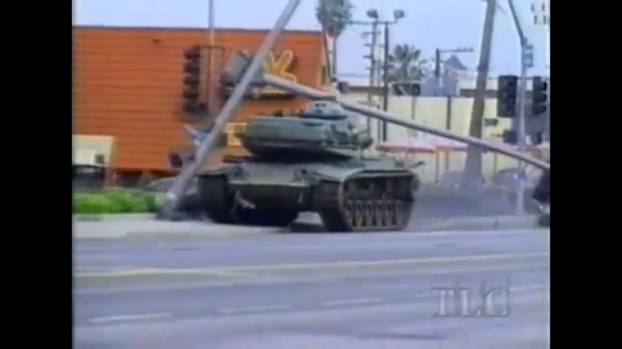San Diego Tank Rampage Of 1995 - YouTube