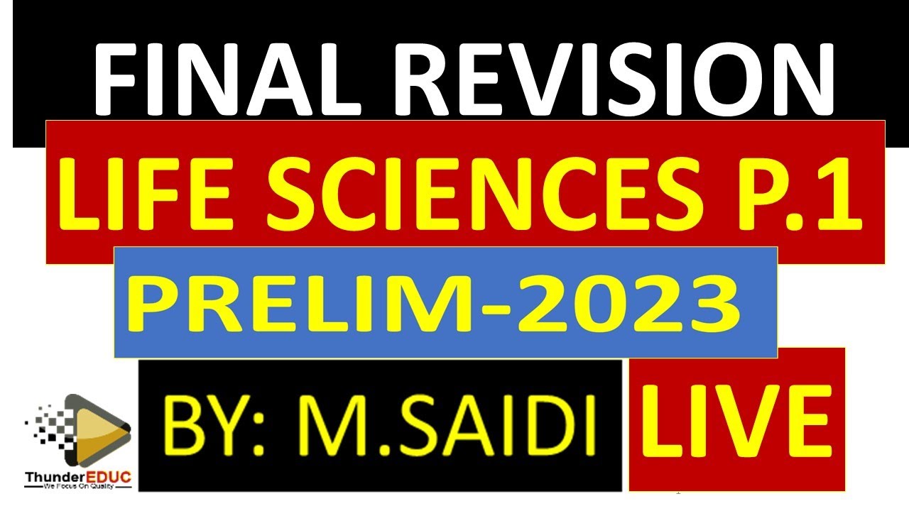 2023 P.1 LIFE LIFE SCIENCES 12 prelim exams EXAMS [THUNDEREDUC] BY: B ...