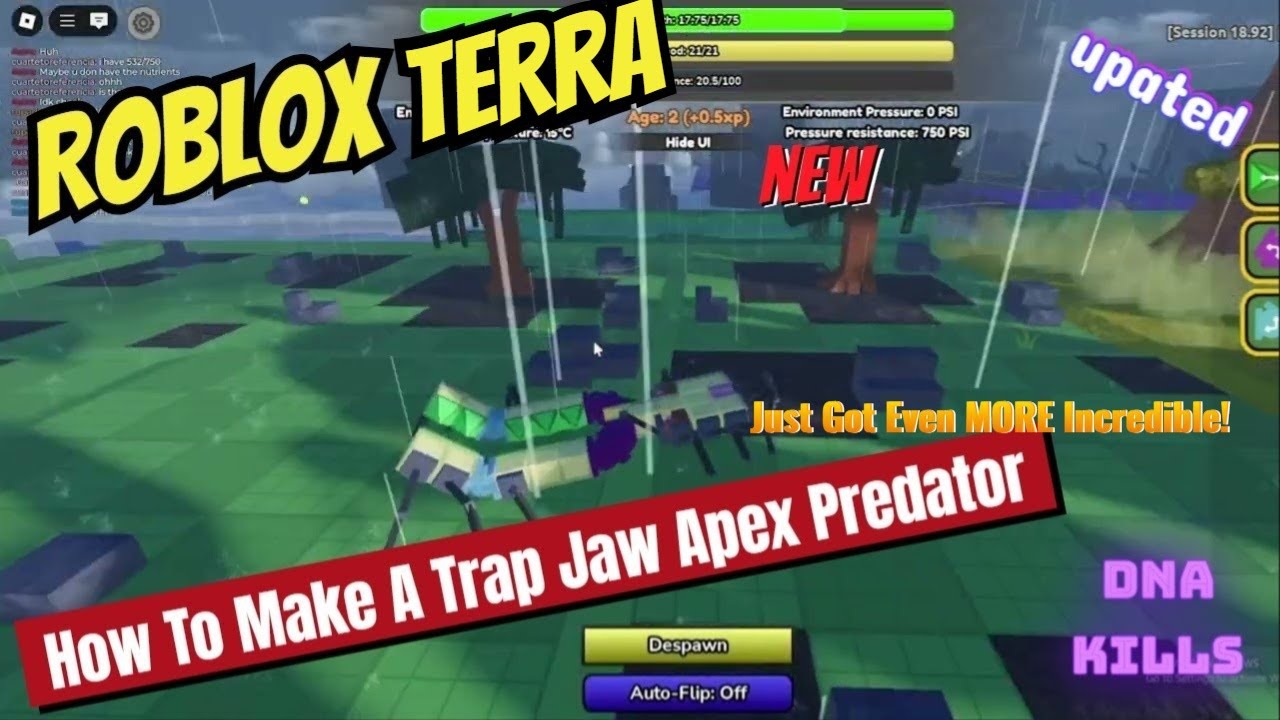 The Roblox Terra How To make A Trap Jaw Apex Predator #007 - YouTube