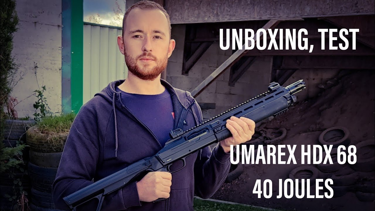 UMAREX HDX 68 40 JOULES LE TEST - YouTube