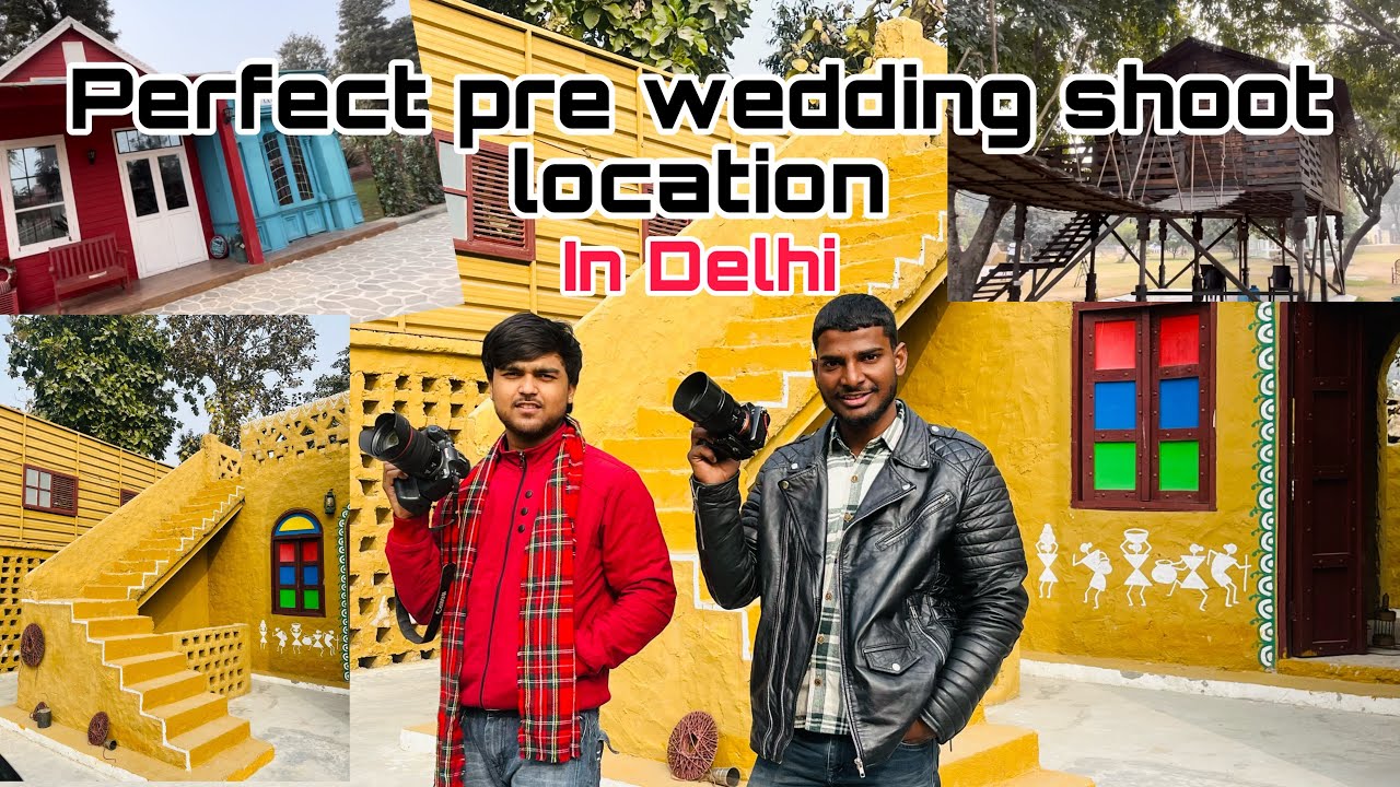 Pre wedding shoot location in Delhi || the imaging town delhi - YouTube