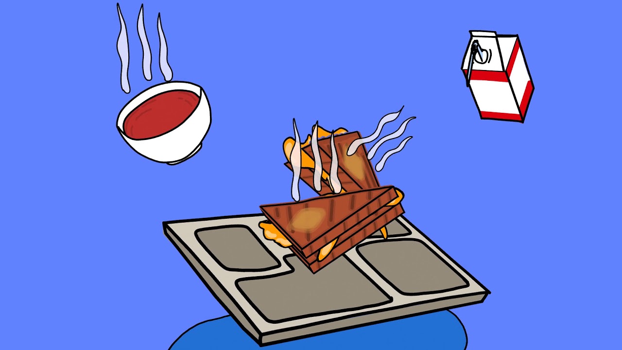 Grilled Cheese 2D/3D - YouTube