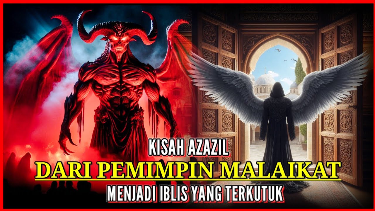 Kisah Azazil Dari Malaikat Mulia Menjadi Iblis Yang Terkutuk #azazil # ...