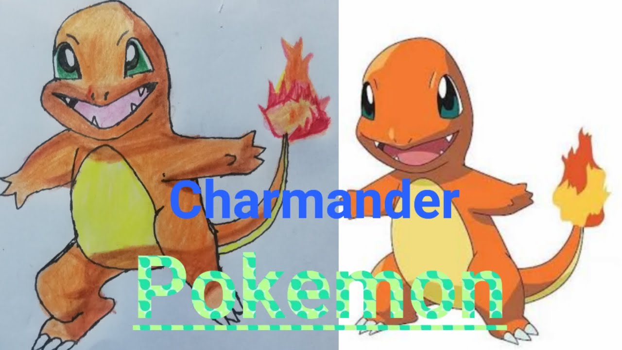 How to draw Pokemon || charmander ||charmander Drawing #art - YouTube