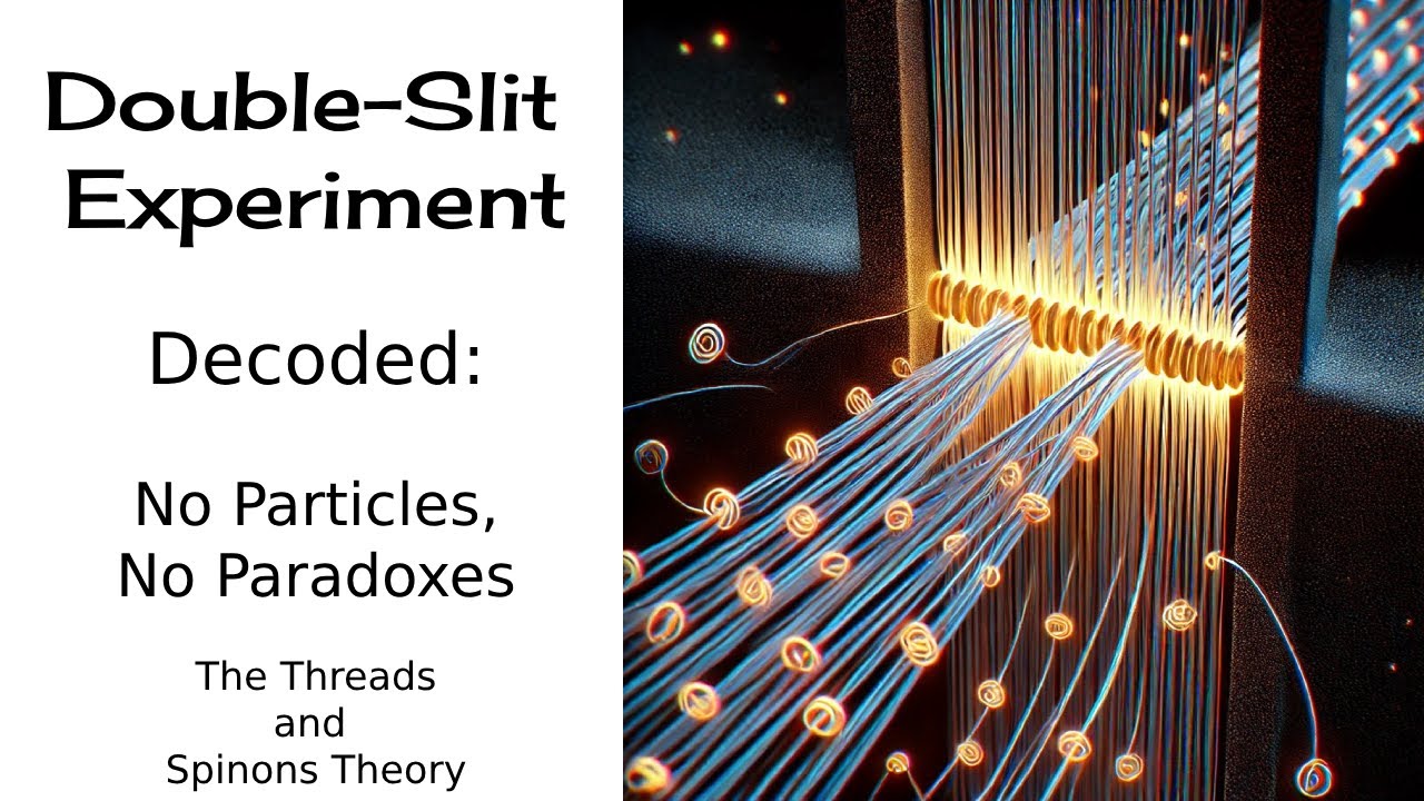 Double-Slit Experiment Decoded: No Particles, No Paradoxes — The ...