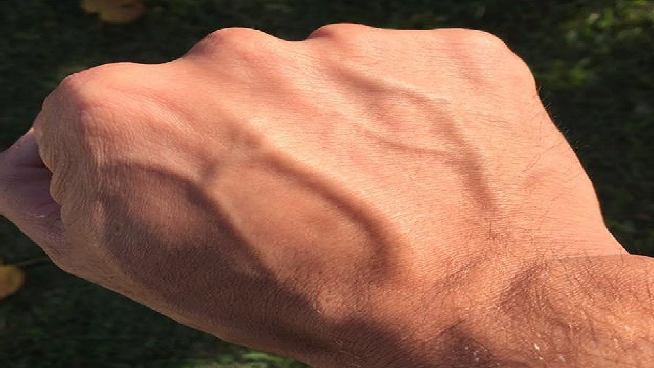 how to get veiny hands step by step workout - YouTube