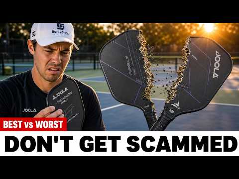 5 BEST and 5 WORST Pickleball Paddles of 2026 (Don't Get Scammed)