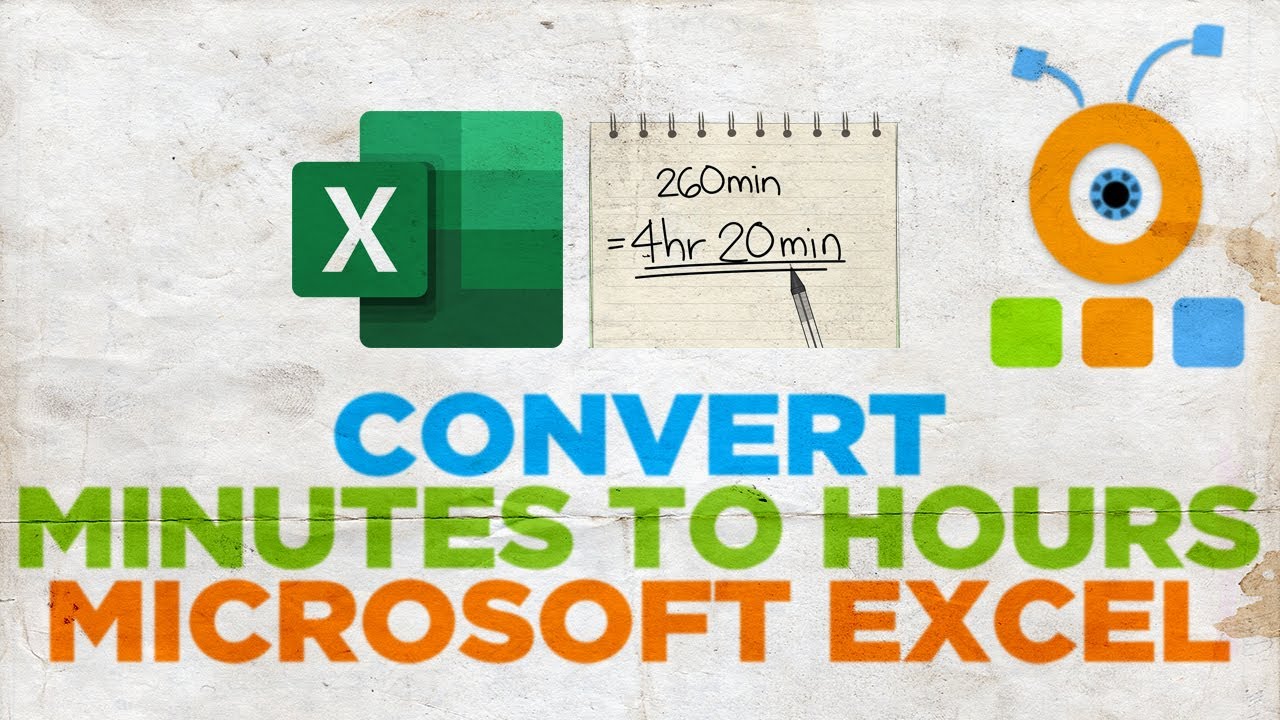How To Convert Minutes To Hours In Excel YouTube how-to-convert-minutes-to-hours-in-excel-youtube