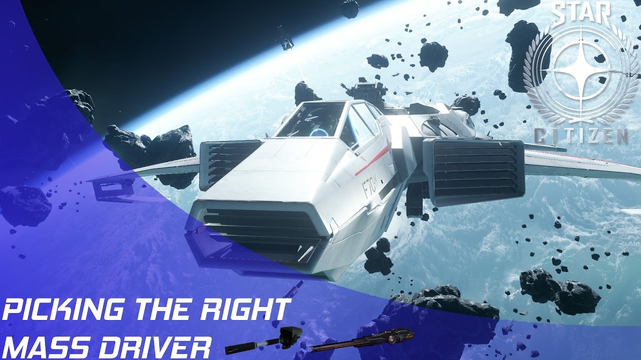 Star Citizen: Strife vs Sledge Mass Driver - YouTube