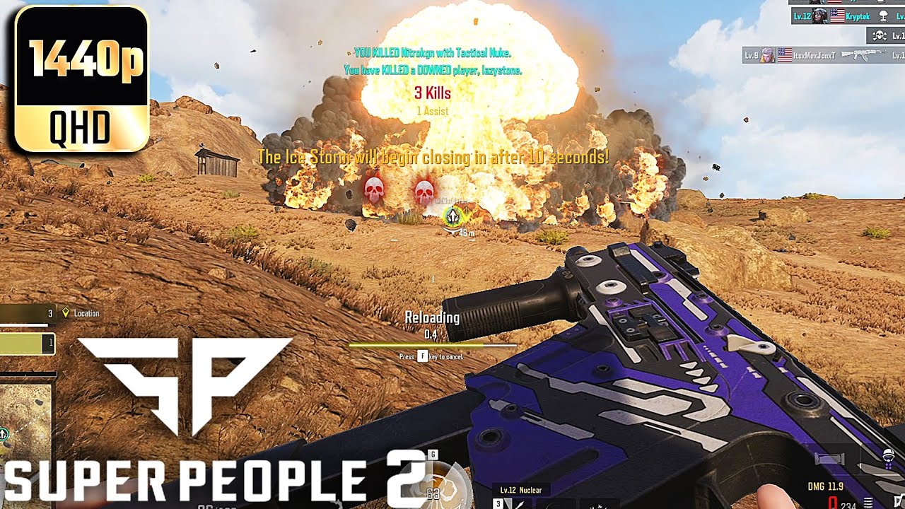 Super People 2- Duos Win As Nuclear And Gas Soldier! (No Commentary ...