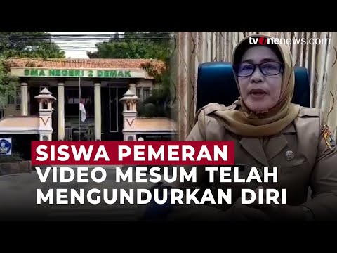 Viral! 2 Pelajar Mesum di Sekolah, Pemeran Video Tak Senonoh Mengundurkan Diri | OneNews Update