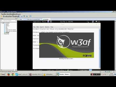 Kali Linux W3af Kullanımı - YouTube