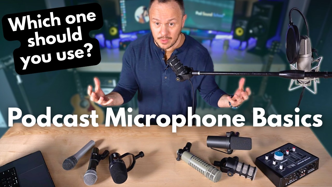 The Podcast Microphone Guide — How to Choose the Right One and How they ...