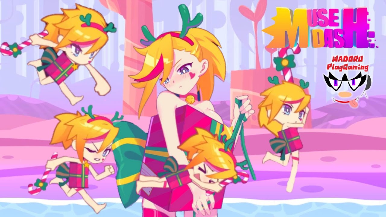 Merry Chrisrmas！ChristmasGift Rin Animations【Muse Dash】 - YouTube