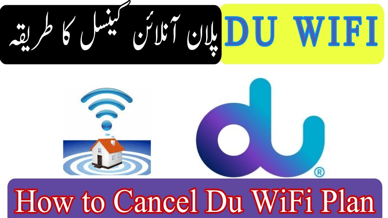 how to cancel Du WiFi Plan online[[ technical tips uae - YouTube