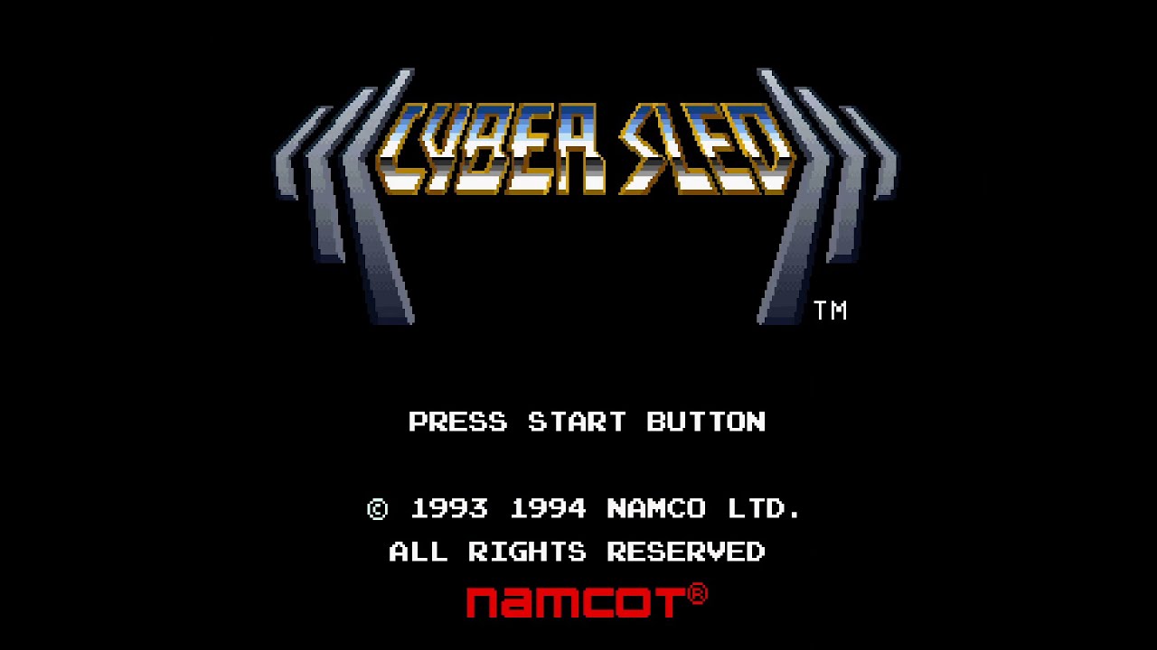 Cyber Sled. [PlayStation - NAMCO]. (1995). Amanda Bates. EXPERT. Full ...