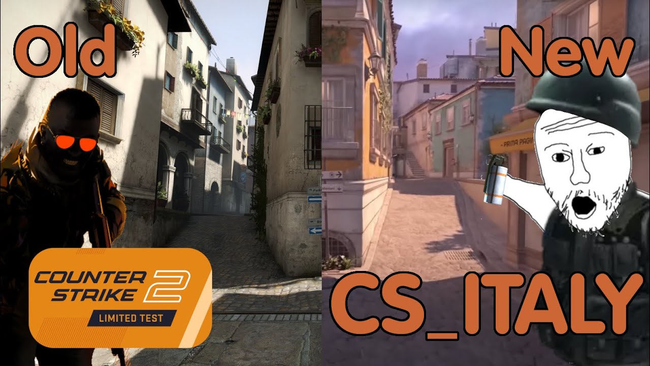 CS_ITALY REMAKE & COUNTER-STRIKE 2 ANNOUNCED!! - YouTube