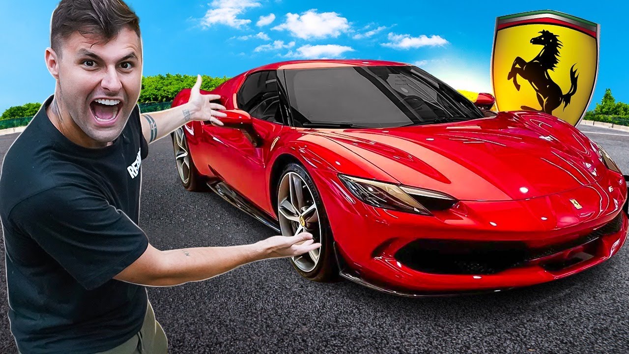 ESSA É A MINHA FERRARI NOVA! - YouTube