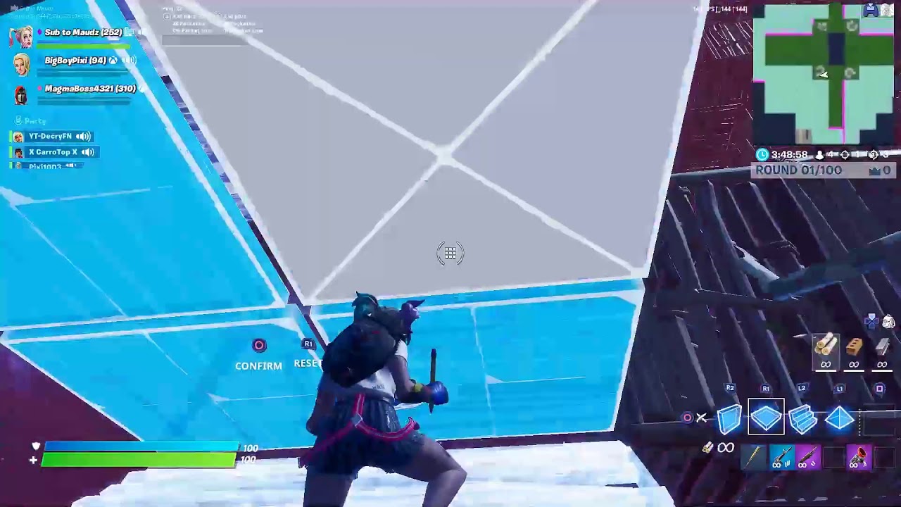 Fortnite boxfights with subs/ blue yeti mic - YouTube