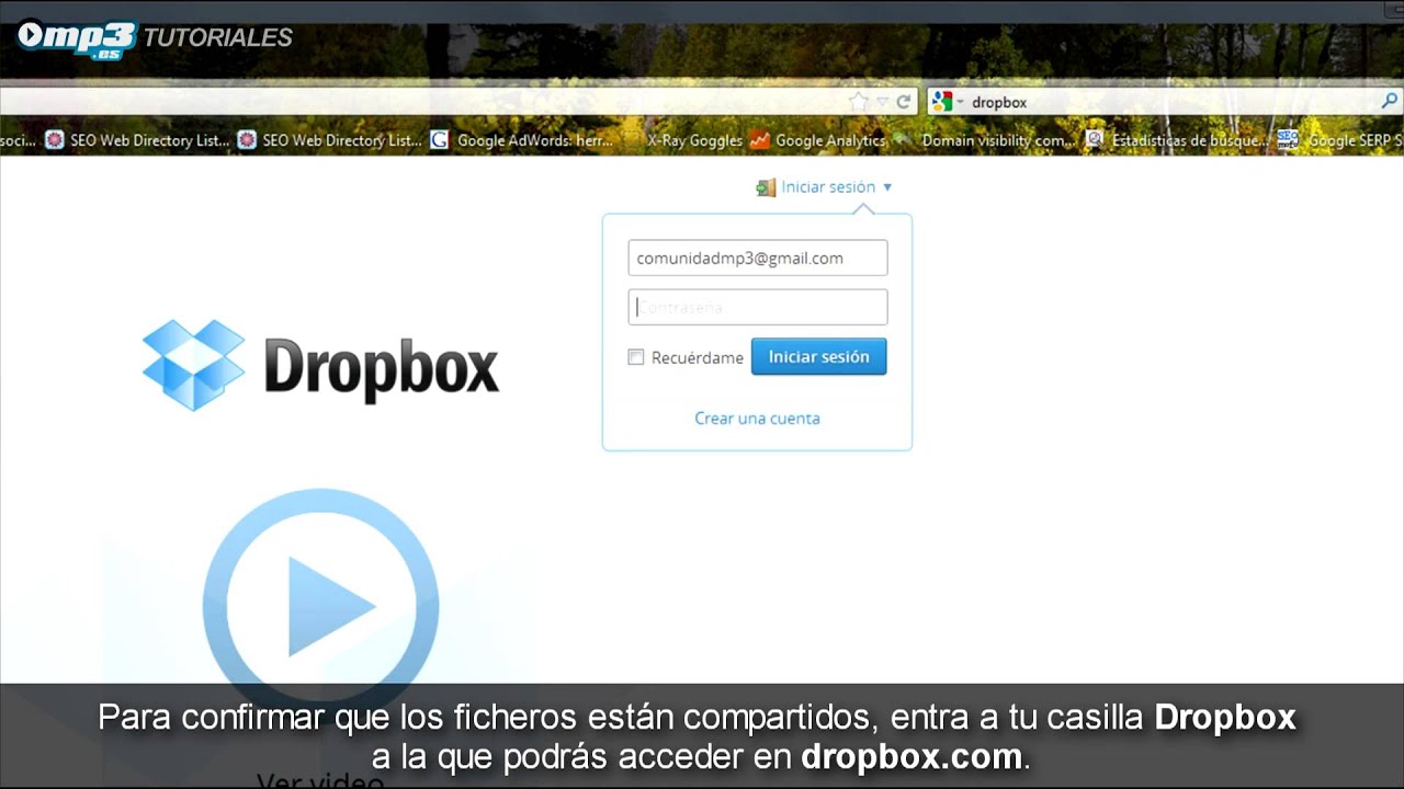 Cómo configurar Dropbox - Mp3.es - YouTube