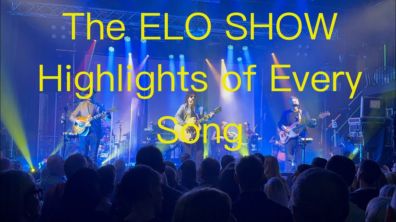 ELO Show, World’s best ELO Tribute Band, Picturedrome Holmfirth. 4K ...