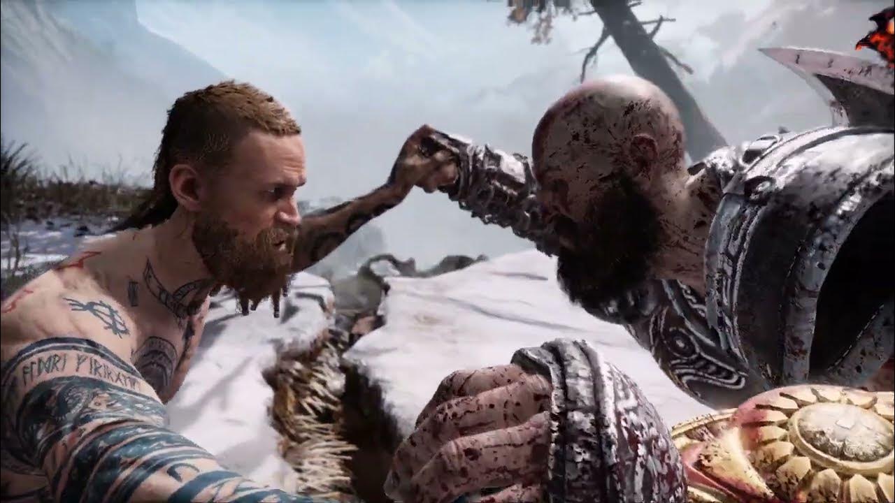 God of War(2018) Baldur Boss Fight using Zeus' Amour - YouTube