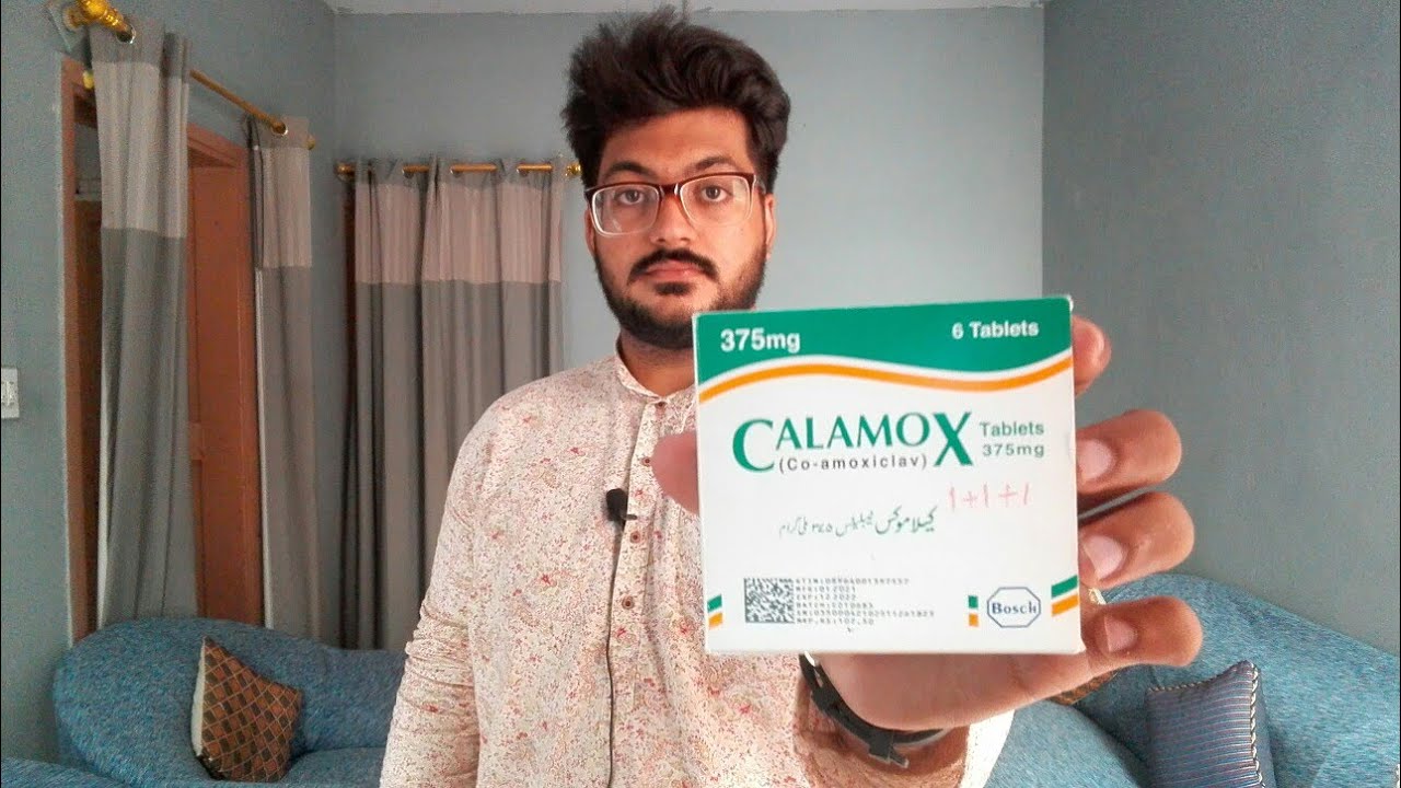CALAMOX (Co-amoxiclav) 375mg tablets uses in English by Dr. Abdur Rafy ...