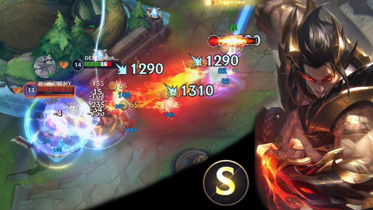 Wild Rift Sett Top Lane Gameplay in ShowDwon (Build & Runes) - YouTube