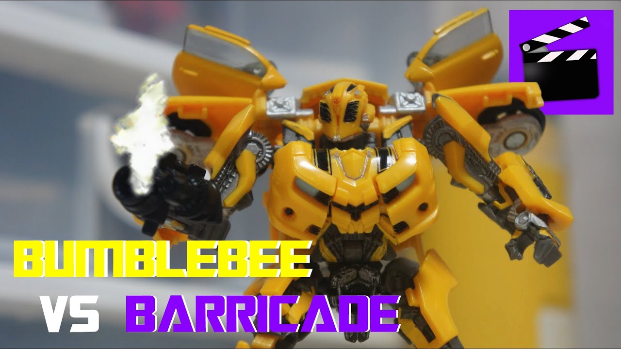 A Rival Battle | Bumblebee Vs Barricade | Transformers: Protect Vs ...