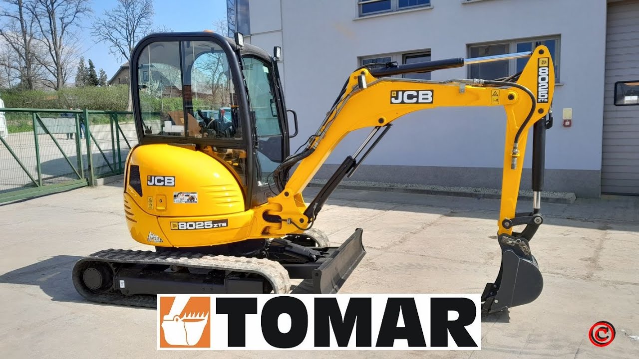JCB 8025 2014r 6542 tel. +48 575 316 333 mini excavator minikoparka ...
