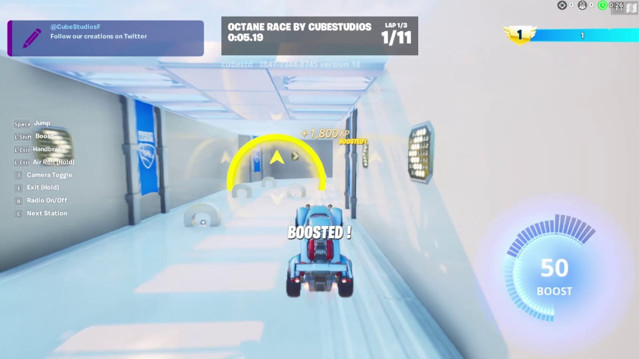 Fortnite Octane Race Quest - YouTube