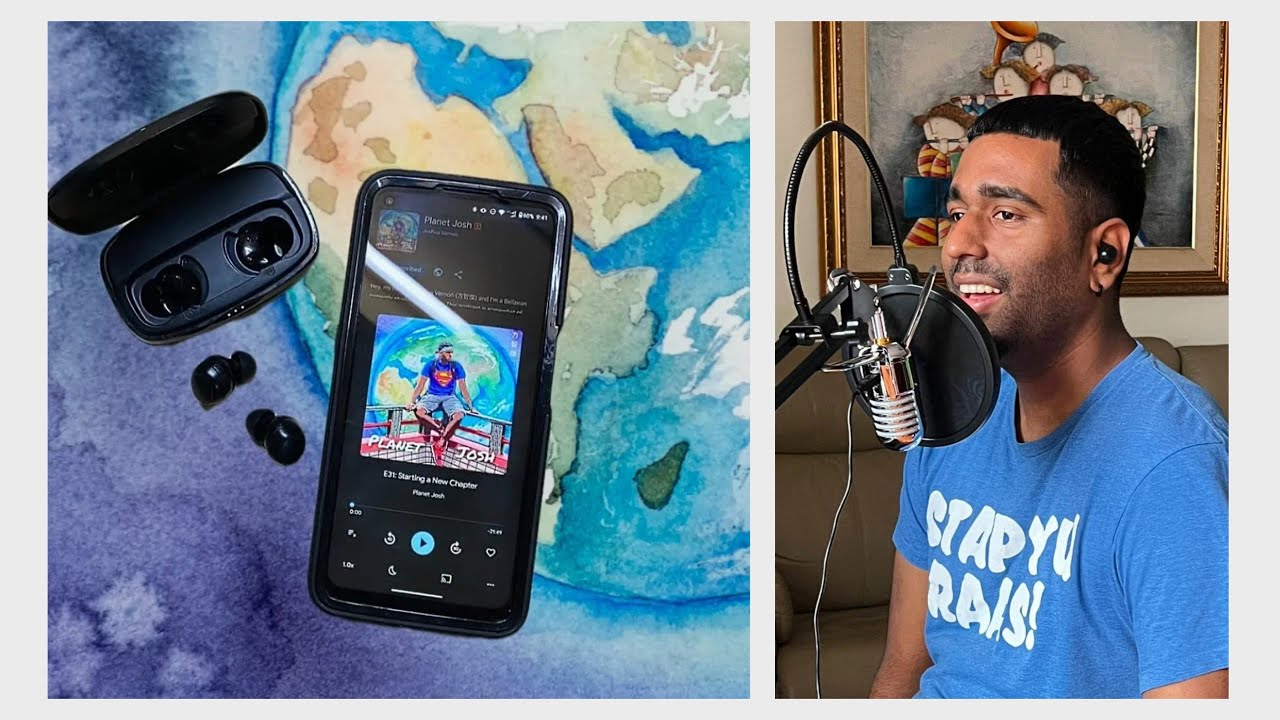 A Chat With Belizean Podcaster and Friend (Ft Joshua Vernon) - YouTube