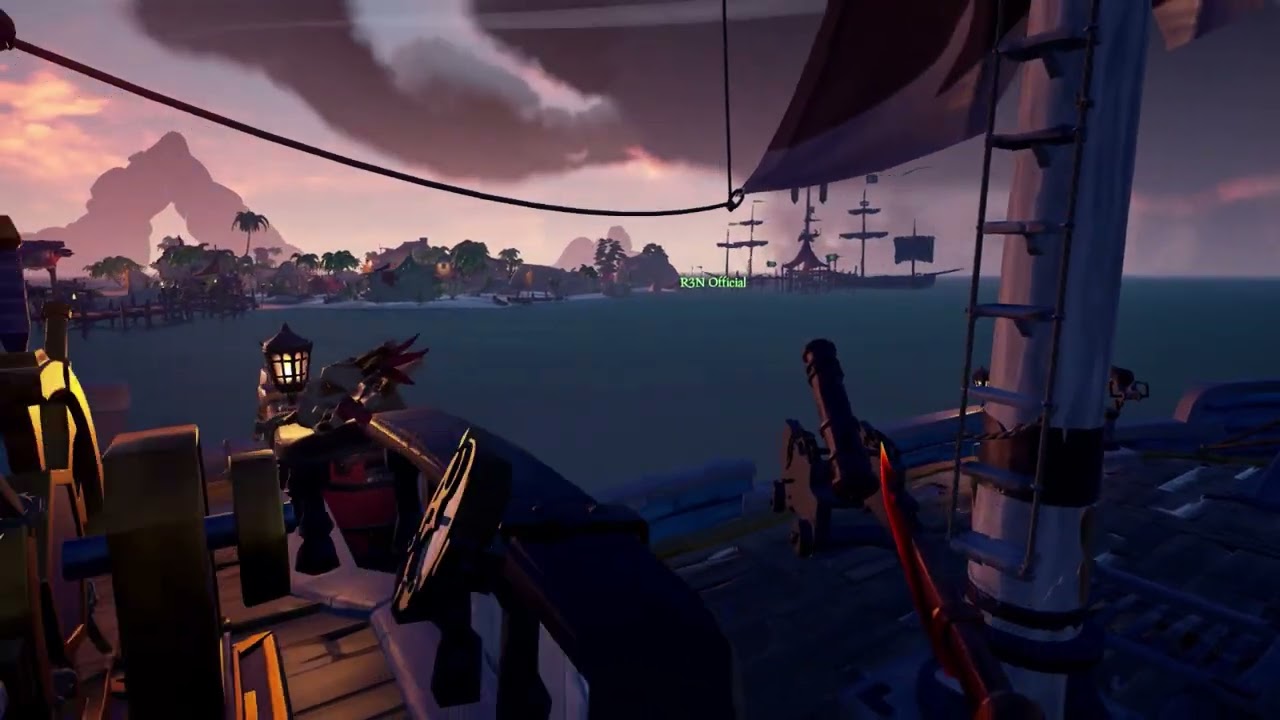 Sea of Thieves - sloop vs brigantine alliance - YouTube