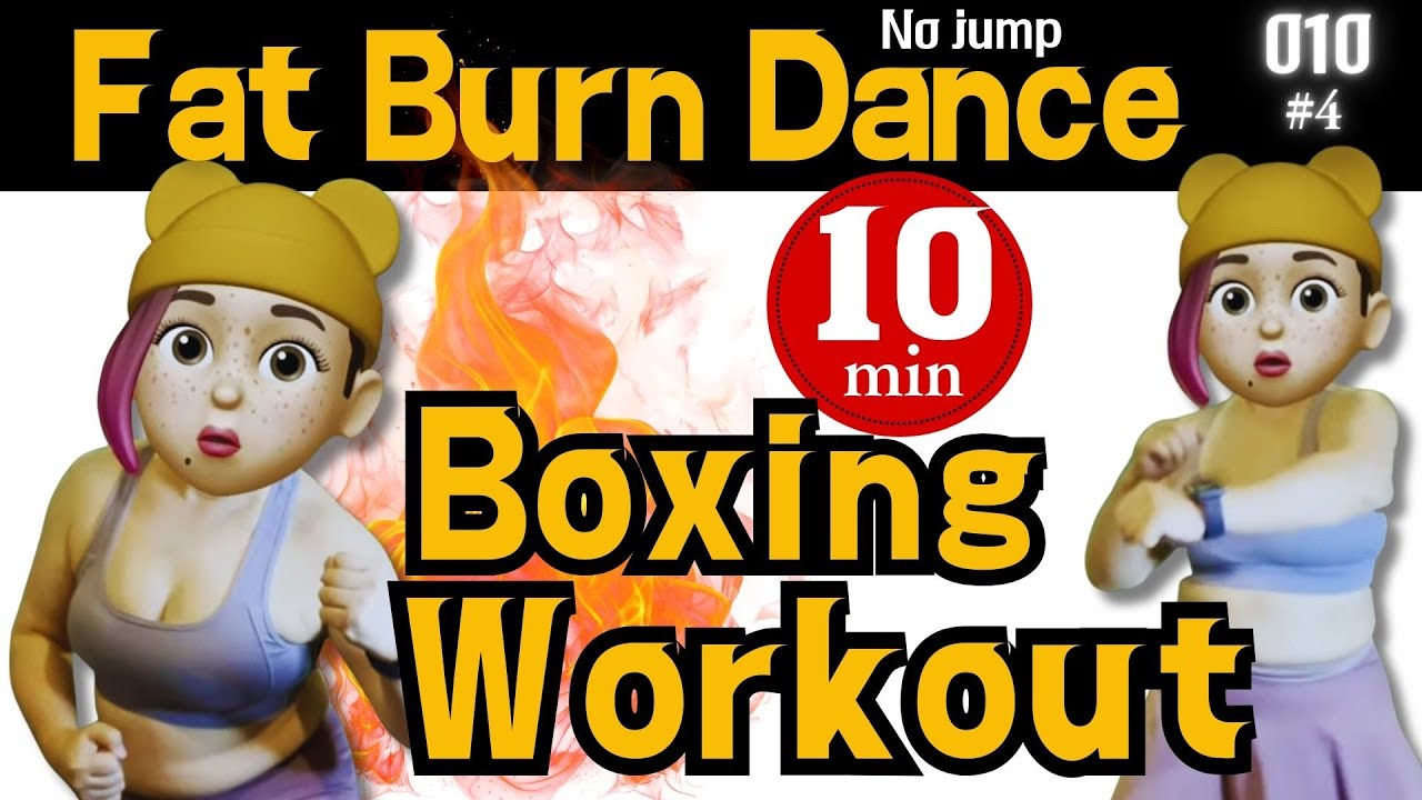 🔥Boxing workout beginner at home🔥10min Fat-burning Dance Moves🔥 - YouTube