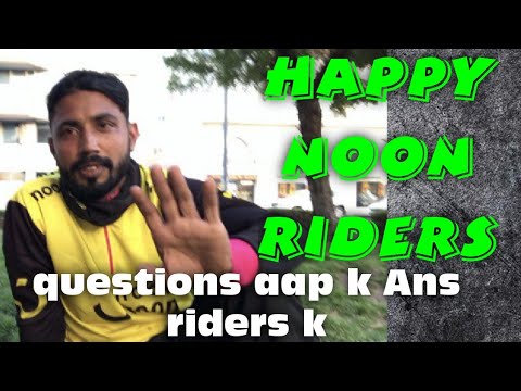 Noon food delivery service information / Happy Noon Rider Interview ...